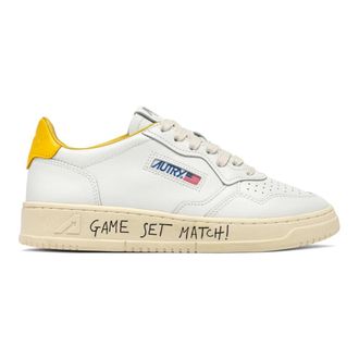 Autry Homme, Chaussures, Blanc, Taille: 45 EU Medalist Low