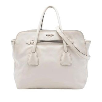 Prada Pre-owned Satchel - - Pre-owned - Damen - Wei&szlig; - ONE SIZE