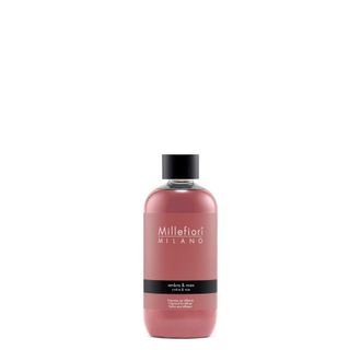 Millefiori NACHFÜLLER FÜR RAUMDUFT 250ml Ambra & ROSA