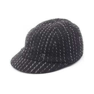Chanel Pre-owned Tweed Casquette - - Pre-owned - Damen - Schwarzk - ONE SIZE