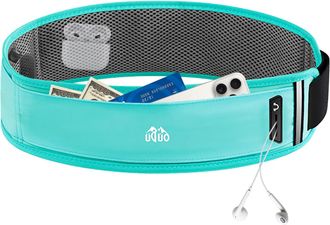 Generic G&uuml;rteltasche f&uuml;r Damen und Herren, Laufg&uuml;rtel, G&uuml;rteltasche, Handyhalterung, G&uuml;rteltasche f&uuml;r Workout, Joggen, Geldausr&uuml;stung, Zubeh&ouml;r, Himmelblau - k