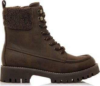 Mtng Flache Stiefeletten Damen Lenox 53241 | 60986 | Pagma Moka
