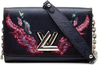 Louis Vuitton Pre-owned Twist Chain Wallet - Femme - Pre-owned - Bleu - Taille: ONE Size