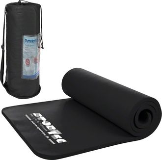 Sport-Tec Fitnessmatte inkl. Tragetasche, Gymnastikmatte, Yogamatte, Sportmatte, Turnmatte