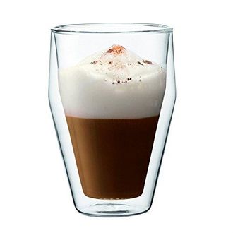 Bodum 10482-10 Titlis Set de 2 Verres Double Paroi Empilable Verre Transparent 0,35 L