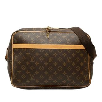 Louis Vuitton Sac bandouli&egrave;re Reporter GM Pre-owned - Femme - Pre-owned - Brun - Taille: ONE Size