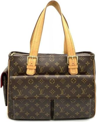 Louis Vuitton Pre-owned Toile sacs-louis-vuitton - Femme - Pre-owned - Brun - Taille: ONE Size