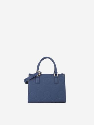 Valentino Shopper Sac Cabas Samba Re Bleu Femme Blu