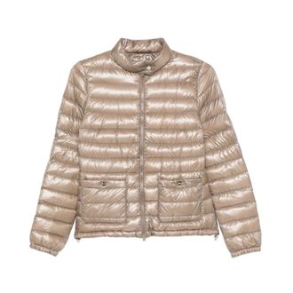 Herno Femme, Vestes, Beige, Taille: 40 FR Quilted Jacket