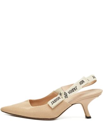 Dior escarpins &agrave; bride arri&egrave;re JAdior - Tons neutres