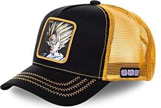 Capslab Son Gohan Adjustable Cap Dragon Ball Z Black/Yellow - One-Size