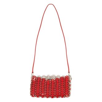 Paco Rabanne Flip Nano Bag - - Bags - Damen - Rot - ONE SIZE