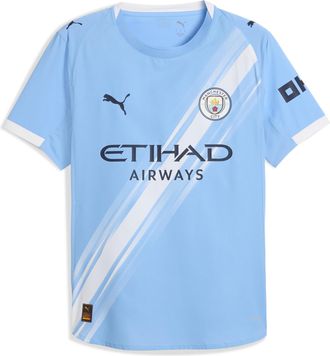 Puma Maillot Authentic Home 25/26 Manchester City Homme, Accessoires, Bleu, 3XL