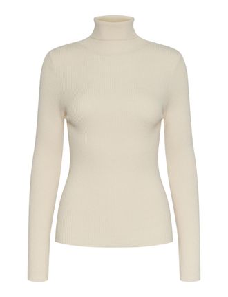 Pieces Pcmira Ls Rollneck Knit Noos Bc