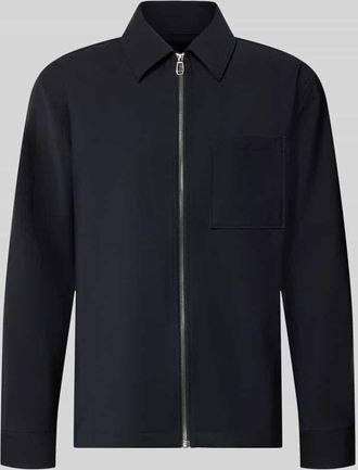 Joop Jacke mit Kentkragen und Rei&szlig;verschluss Modell Keano