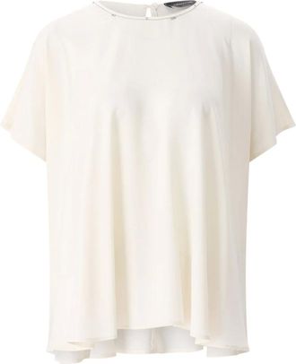 Fabiana Filippi Femme, Blouses et Chemises, Beige, Taille: 42 FR Blouses