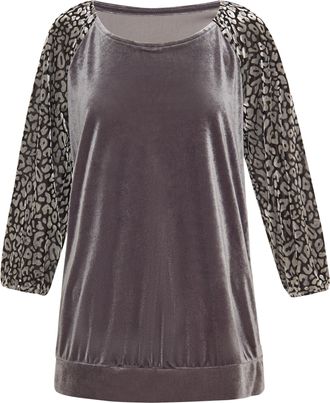Usha Bluse Frauen mittelgrau