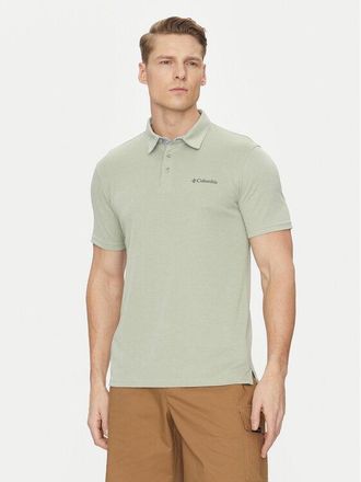 Columbia Poloshirt Nelson Point 1772721 Gr&uuml;n Regular Fit