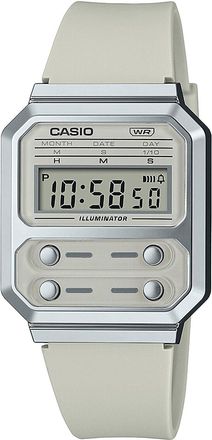 Casio Uhr Casio A100WEF-8AEF Grau