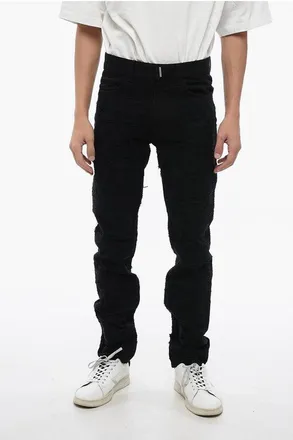 Givenchy Slim Fit Distressed Cotton Denims 17cm size 30