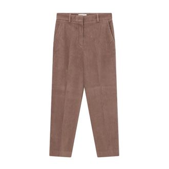 Circolo 1901 Femme, Pantalons, Brun, Taille: 44 FR Pantalon large