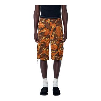 Martine Rose Homme, Shorts, Orange, Taille: S Shorts Cargo Imprim&eacute;s