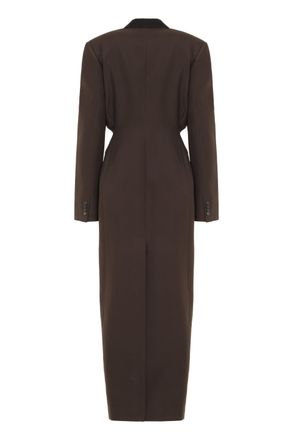 Khaite Bellow Coat - Brown