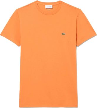 Lacoste Homme, Tops, Orange, Taille: XL Pima Cotton T-Shirt