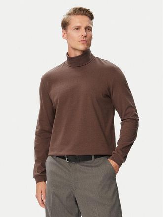 HUGO BOSS Rollkragenpullover Daporollo 50547372 Braun Regular Fit