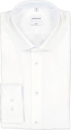 Seidensticker Seidensticker Herren Hemd wei&szlig; Baumwolle