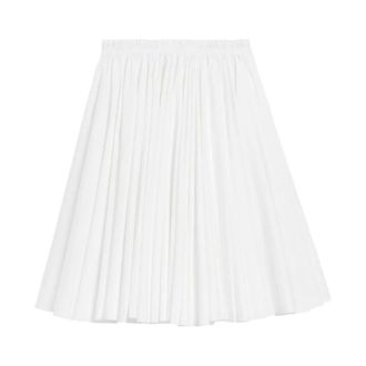 Ami Femme, Jupes, Blanc, Taille: 36 FR Jupe Midi Corolle