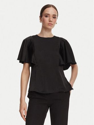 Michael Kors Bluse MT6411QAYJ Schwarz Regular Fit