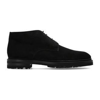 Kiton Wildleder-Stiefeletten - - Shoes - Herren - Schwarzk - 42 EU