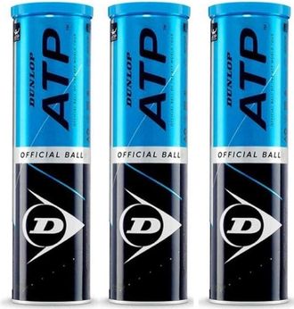 Dunlop Dunlop ATP Offizielle Tennisb&auml;lle 12er Pack (3 x 4)