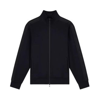 A|X Armani Exchange Sweatshirt mit durchgehendem Rei&szlig;verschluss - - Sweatshirts & Hoodies - Herren - Schwarzk - XS