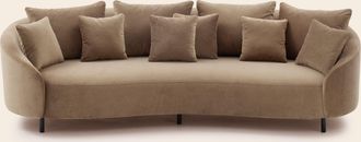 Madura Canap&eacute; 3 Places Julika Opal beige chaud - BEIGE