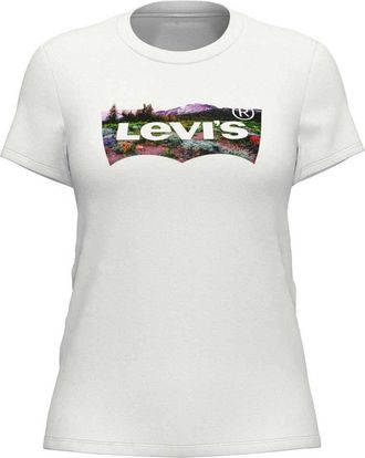 Levi's Damen The Perfect Tee T-Shirt,Bright White,XS