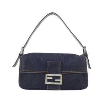 Fendi Pre-owned Baguette Schultertasche - - Pre-owned - Damen - Blau - ONE SIZE