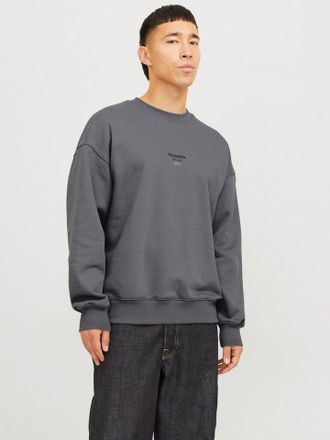 Jack & Jones Sweatshirt JJEURBAN EDGE STUDIO SWEAT CREW NOOS mit Front und Back Print