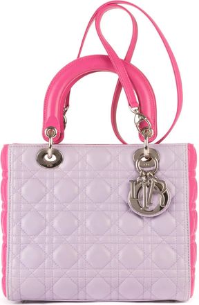 Dior Crossbody Bags - Medium Lady Dior Zip Medium - Gr. unisize - in Lila - f&uuml;r Damen