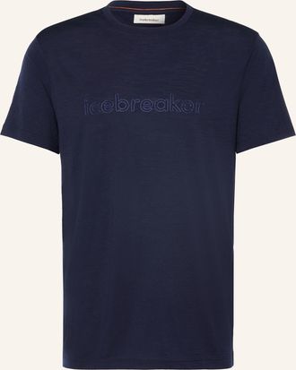 Icebreaker Funktionsshirt 150 Tech Lite Ib Sttchin Aus Merinowolle blau