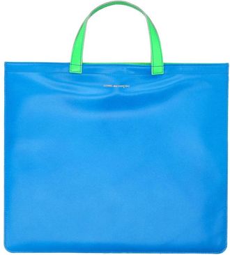 Comme Des Gar&ccedil;ons Super Fluo Tote Bag - - Bags - unisex - Blau - ONE SIZE