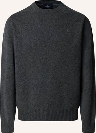 Hackett Pullover Lambswool Crew grau