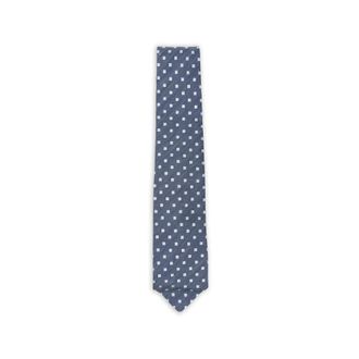 Barba Blumen-Jacquard-Krawatte - - Accessories - Herren - Blau - ONE SIZE