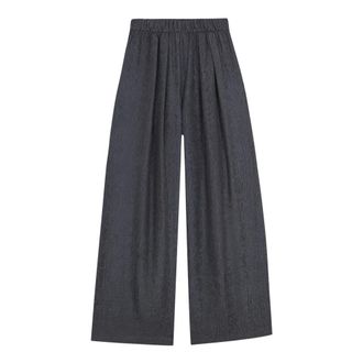 Cortana Weite Hosen - - Trousers - Damen - Blau - L