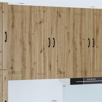 vidaXL vidaXL Armoire de cuisine Lucca Ch&ecirc;ne artisanal 60 x 31 x 100 cm