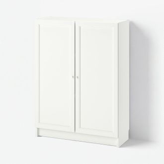 IKEA BILLY / OXBERG B&uuml;cherregal mit T&uuml;ren