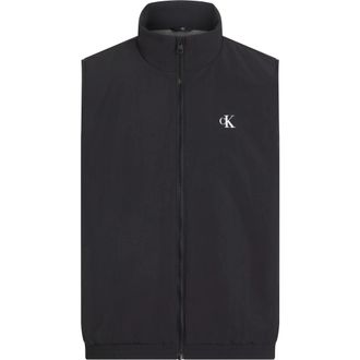 Calvin Klein Schwarzes Isoliertes Leichtgewichts-Gilet - - Jackets - Herren - Schwarzk - M