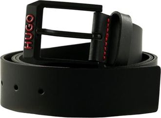 HUGO BOSS Gelio-b-Red_sz40 10207222 02 Ceinture, Noir 001, 120 cm Hommes