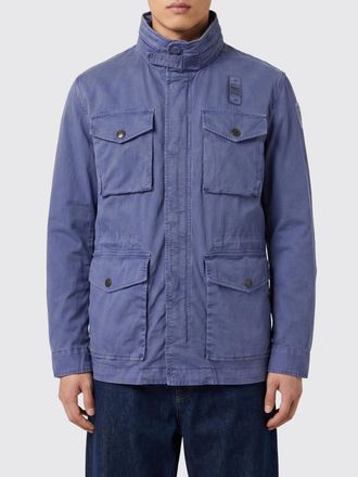 Blauer Veste Homme couleur Bleu